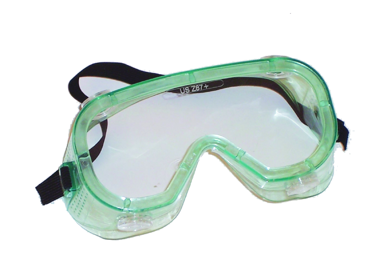 Clear Soft Molded Vinyl Goggles